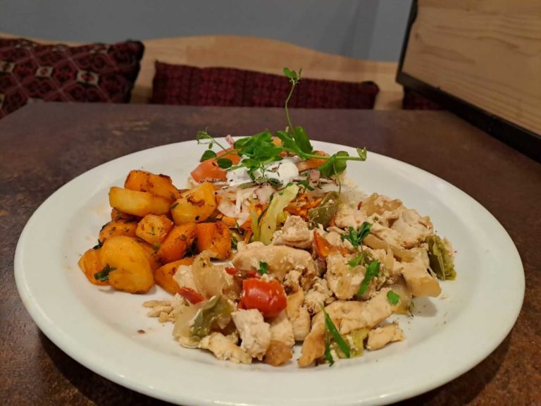 Assiette Chawarma poulet – La Branche de Figuier
